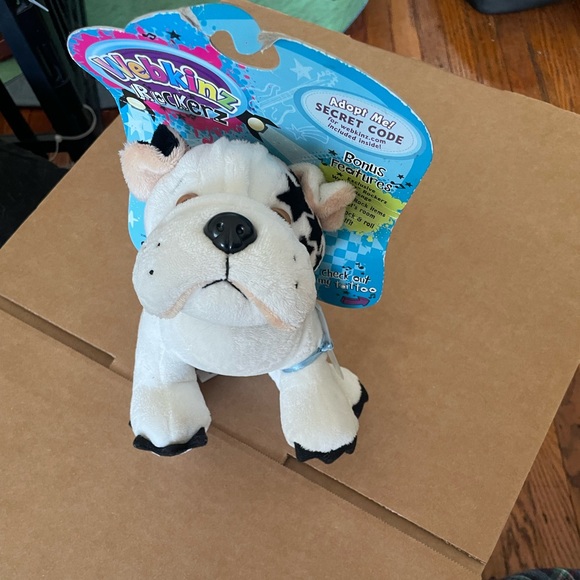 GANZ | Toys | Webkinz Ganz Rockerz Bulldog Plush New With Sealed Code ...